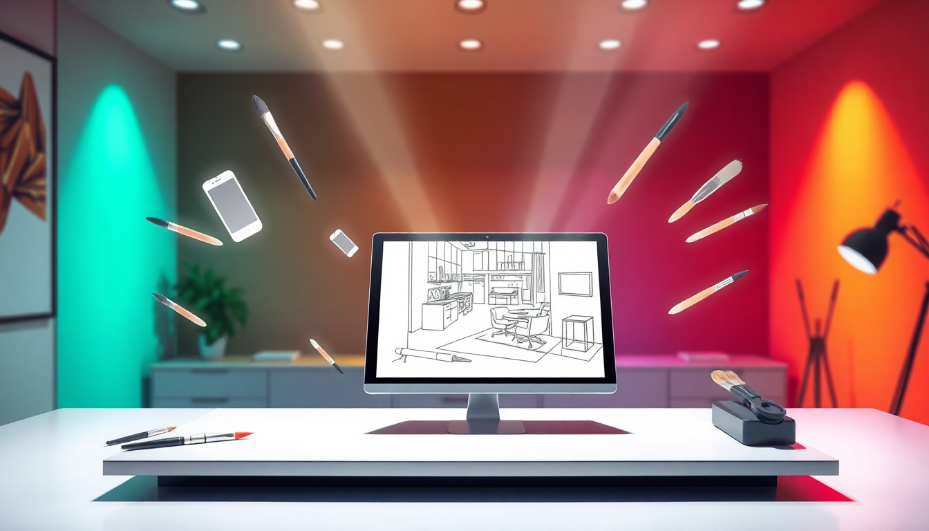 Unlock Your Interior Design Potential with Studio Brushes' Procreate B